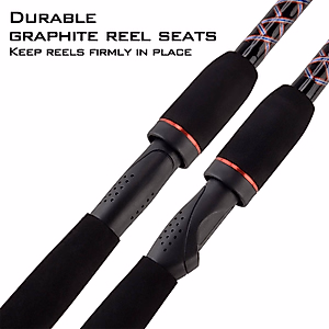 KastKing Brutus Fishing Rods, Spinning Rod 8ft -Heavy - Fast-2pcs