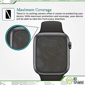IQ Shield Matte Screen Protector Compatible with Apple Watch SE (40mm)(6-Pack) Anti-Glare Anti-Bubble Film