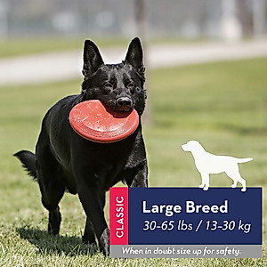 KONG - Flyer and Training Dummy - Floating Fetch Toy for Water Play and Flying Disc - for Large Dogs