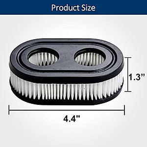 1PCs 593260 Air Filter, 798452 334404 Lawn Mower Air Cleaner Replacement Filters for 4247 5432 5432k 09P00 09P702 550E 500EX 550EX 625 575EX Mower Series Engine Accessories