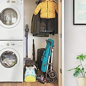 Diono Flexa Umbrella Stroller from Infant to Toddler, Freestanding Slim Fold, Lightweight Umbrella Stroller with Canopy, XL Storage Basket, Black Midnight