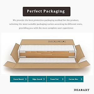 SHELFLOVER Wall Shelves for Living Room, Bedroom, Den, Bathroom, Floating Shelves for Wall Storage, Wood Floating Shelf for Plants, Handicraft, Books, Small Wall Shelf 35.4in (90cm), White