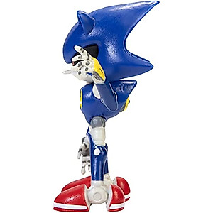 Sonic The Hedgehog Action Figure 2.5 Inch Metal Sonic Collectible Toy , Blue, 3 years