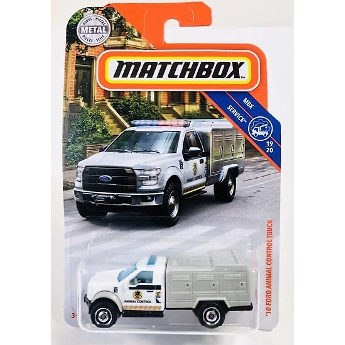 Matchbox '10 Ford Animal Control Truck, MBX Service 19/20