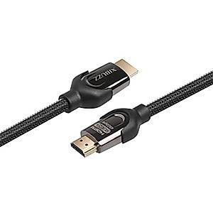 8K HDMI 2.1 Cable 6FT 8K@60hz 4K@120hz 144hz HDCP 2.3 2.2 eARC 48Gbps Ultra High Speed Compatible with PS5 PS4, Xbox One Series X, Sony LG Samsung, Apple TV, Samsung QLED TV