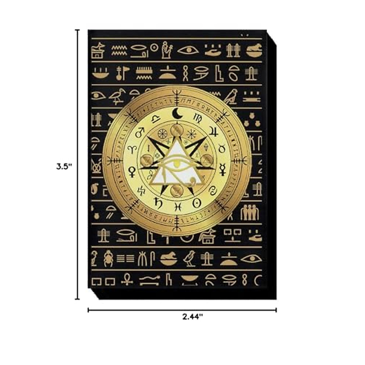 ARTDUEL Yugioh Card Sleeves Duelist Protector Deck Shield Mini Size - Eye of Horus - 50ct