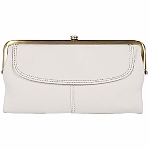 HOBO Lauren Women's Clutch Wallet Powder White One Size