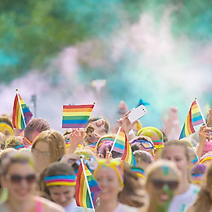 50 Pack Rainbow Pride Flag