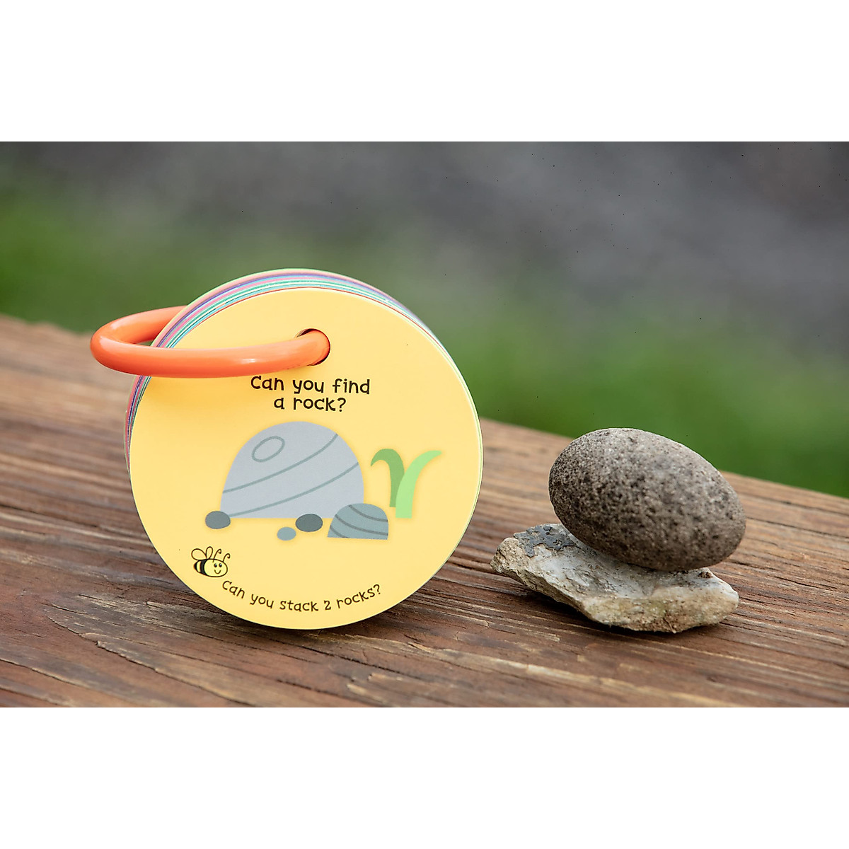 MOLLYBEE KIDS Toddler Outdoor Scavenger Hunt Cards at The Park, Toddler Games, Gifts for Ages 2, 3