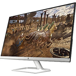 HP 32f Ultra Slim LED IPS LCD 31.5" 1080p Monitor Dual HDMI VGA - Silver - 6XJ00AAT (Renewed)