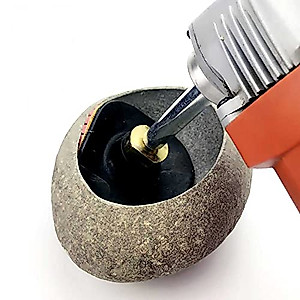 KEEYWOLT 4 Inch Polishing Backing Pad Flexible Rubber Backer for Diamond Polishing Pad Holder Hook and Loop Connector 5/8"-11 Thread