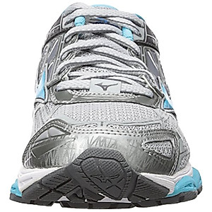 Mizuno womens Wave Creation 19 Running Shoe, High-rise/Blue Atoll/Castlerock, 8 US