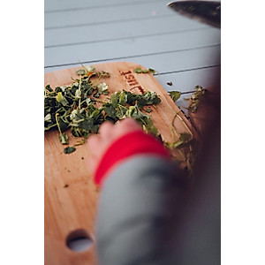 ust Bamboo Cutting Board 3.0 for Food Preparation with Moisture Resistant and eco Friendly Design for Camping, and Everyday use