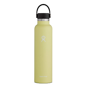 Hydro Flask 24 oz Standard Mouth Water Bottle with Flex Cap or Flex Straw