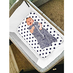 Bassinet Bed Sheets – Premium Bassinet Fitted Sheet for Halo, Mika Micky, Maxi COSI & Others - 4 Pack 100% Jersey Knit - Bassinet Bedding for Standard Size Oval or Halo Bassinet Pads for Boys & Girls