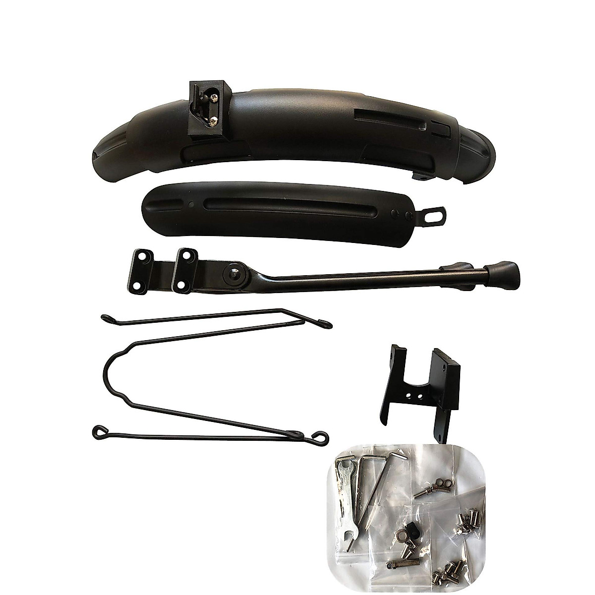 SPEDWHEL Bike Mudguard for Xiaomi Qicycle EF1 Electric Bike Scooter Tyre Splash Mudguard Parts Fender Shelf Rack Original New Replacement