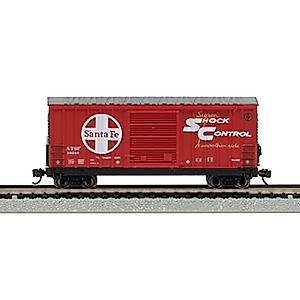 Bachmann Trains - HI-Cube Box CAR - ATSF #14044 - N Scale