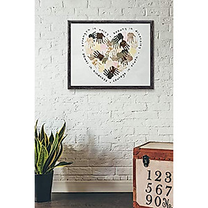 Diversity Art for Kids Hand Prints Strength in Unity Beauty in Diversity Power in Kindness - Promote Unity Celebrate Diversity - UNFRAMED Poster Print 5x7" 8x10" 11x14" 16x20" or 24x36"