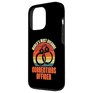 iPhone 13 Pro World's Most Average Retro Correctional Corrections Officer Case