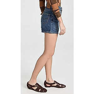 Levi's Women's 80s Mom Shorts, You Sure Can, Blue, 27