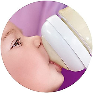 Philips AVENT Natural Baby Bottle Nipple, Fast Flow Nipple, 6M+, 2pk, Clear