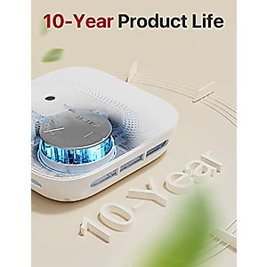 X-Sense Combination Smoke and Carbon Monoxide Detector with Voice Location, Wireless Interconnected Smoke Detector Carbon Monoxide Detector Combo, Model XP02-WR, 3-Pack
