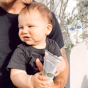 Mustela Certified Organic Hydrating Cream - Natural Body Lotion with Olive Oil, Aloe Vera & Sunflower Oil - For Baby, Kid & Adult - Fragrance Free, EWG Verified & Vegan - 5.07 fl. oz.