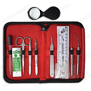DR Instruments Plant Study & Plant Research Kit, 22 PC - Botany Dissection kit for Lab and Field Study