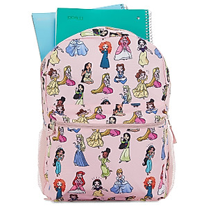 Disney Princess All Over Print Backpack Standard