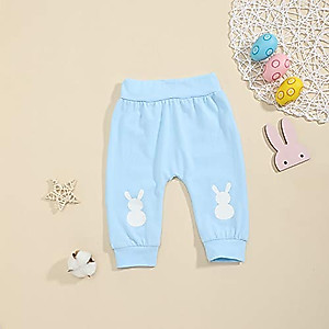 Baby Boy Easter Clothes My First Easter Letter Print Coat+ Bow-Tie T-Shirt Top and Rabbit Pants Baby Boy Easter Outfits