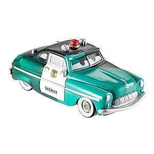 Disney Cars Toys Color Change 1:55 Scale Vehicle, Sheriff