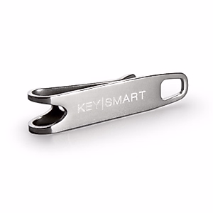 KeySmart Nano Clip - Pocket Clip Key Ring Holder - Secure Your Key Chain, Eliminates Pocket Bulge (1 Pack)