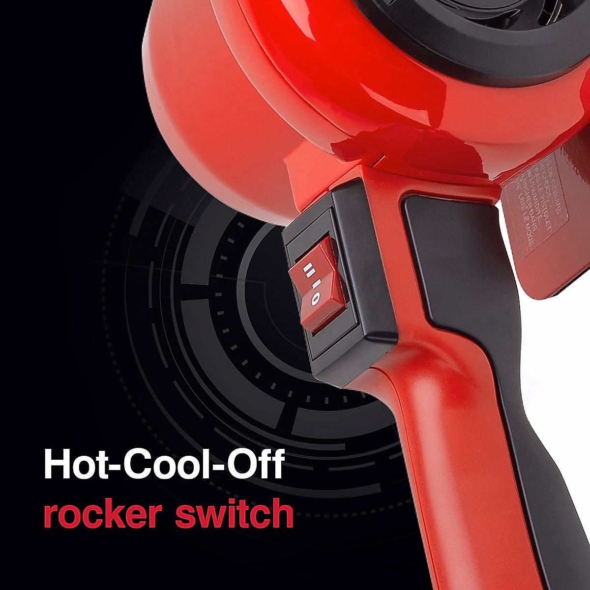 Master Appliance HG-301D Industrial Heat Gun, Quick Change Plug-In Heating Element, 800° F, 120V, 1440W, 12 Amps, Assembled In USA