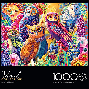 Buffalo Games - Laura Audi - Owl Autonomy - 1000 Piece Jigsaw Puzzle for Adults -Challenging Puzzle Perfect for Game Nights - Finished Size is 26.75 x 19.75