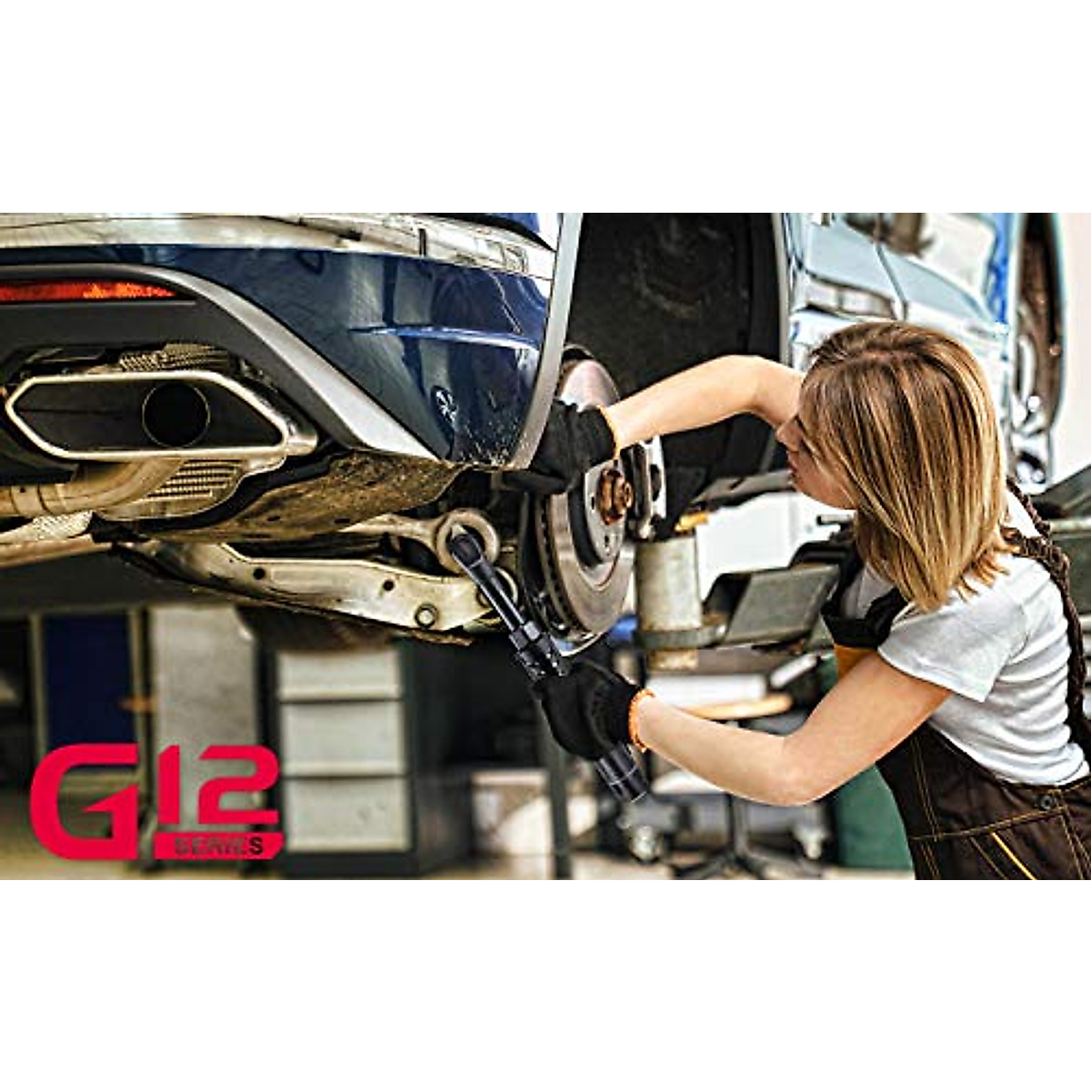 Durofix RW1216-3P G12 Series 12V Li-ion Cordless 3/8” 65 ft-lbs. Extended Ratchet Wrench Tool Kit