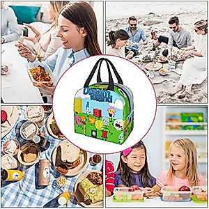 Battle For Bfdi Lunch Box Insulation Bags Suitable For Packed Lunches For Teenager