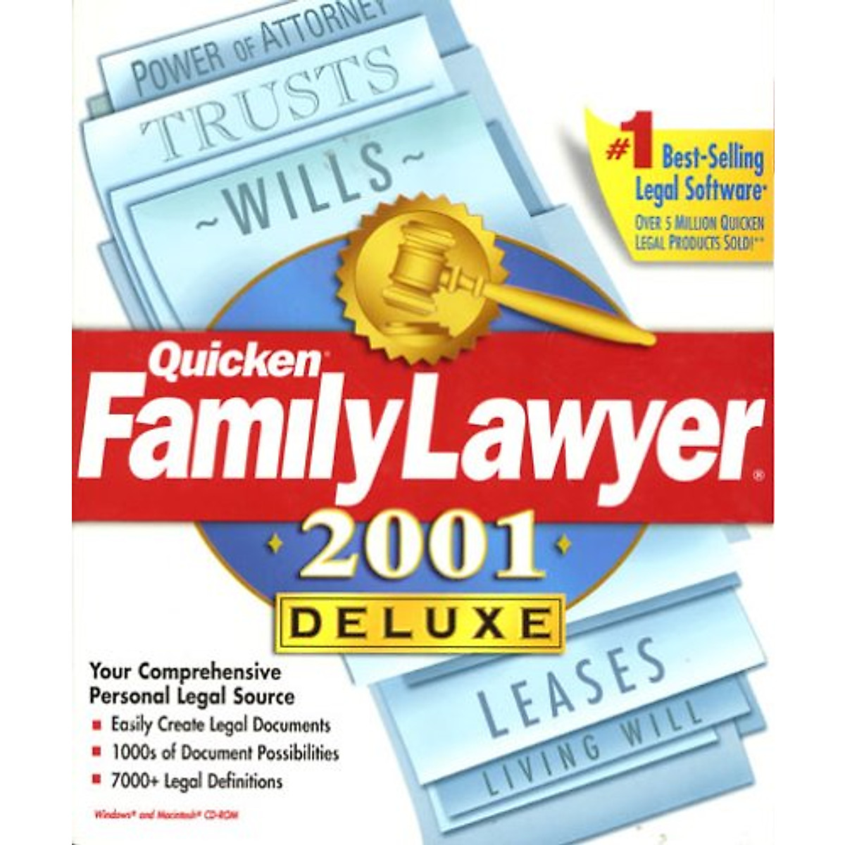 Quicken Family Lawyer 2001 Deluxe