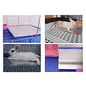 Comtim Pet Cooling Mat for Rabbit Hamsters, Self Cooling Mat Pad for Hamster Guinea Pig Chinchilla Kitten Cat and Other Small Animals, Pet Cool Plate Ice Bed - Perfect for Hot Summer Weather, S