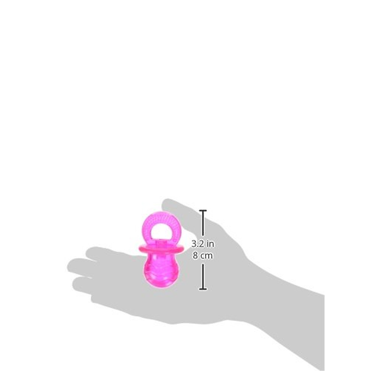 FOUFIT 3" Dog Paci-Chew, Small, Pink