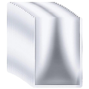 100 Pieces 2 Quart Mylar Bags 8 x 12 Inch, 5 Mil Mylar Bags for Food Storage Coffee Tea Beans Dry Food, Thick Sealable Mylar Bag 2 Quart