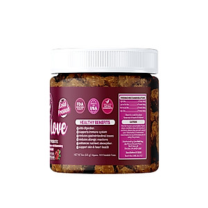 Belly Love - Heart Healthy Probiotic & Digestive Enzymes - Probiotics for Dogs - Gut Flora, Diarrhea & Bowel Support - Dog Supplement Soft Chew for Pet Immune System and Digestive Health
