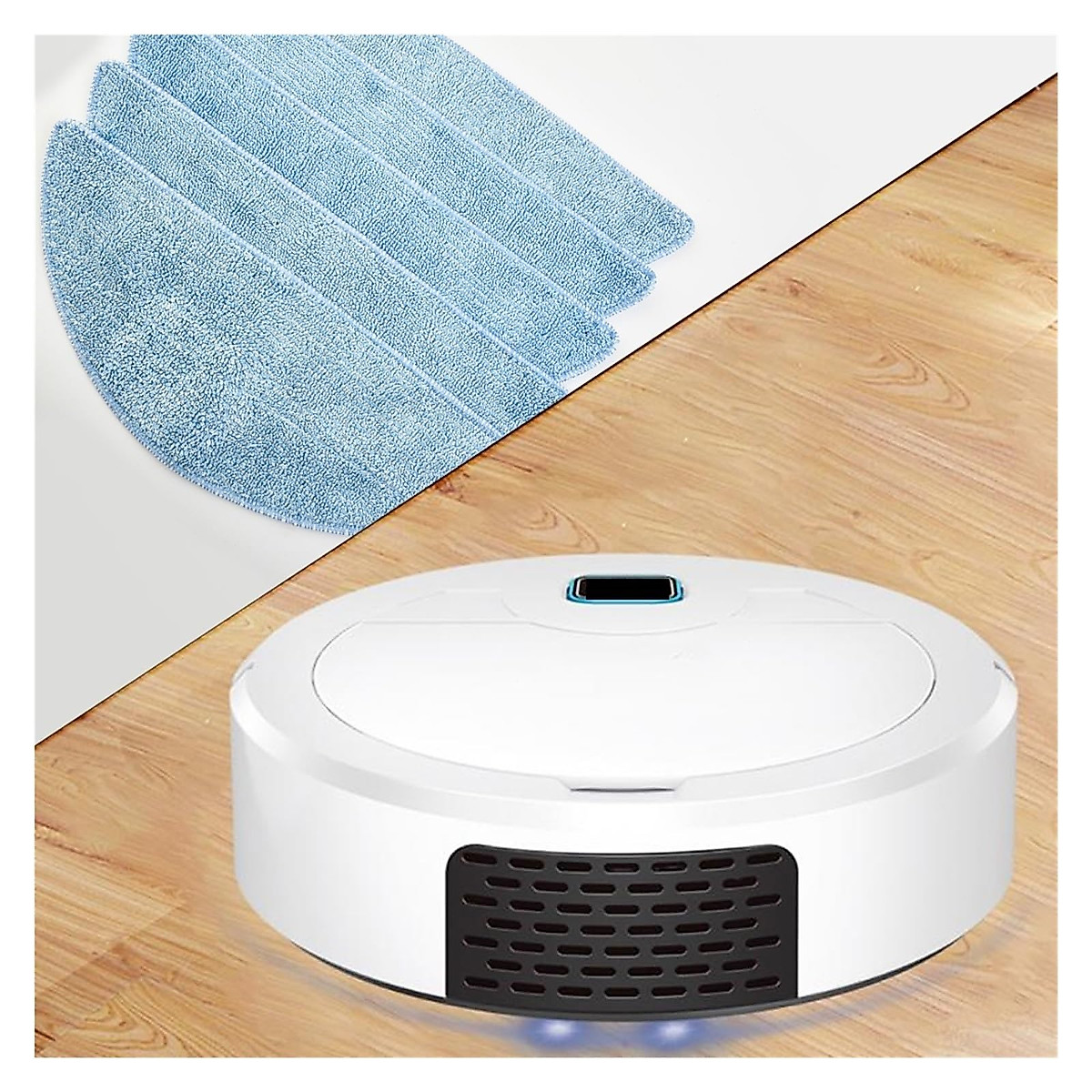 ZeAda 5PCS Mopping Pad,Compatible for Ecovacs DEEBOT OZMO U2/U2 Pro Robot Vacuum Cleaner Washable Cleaning Cloth Sweeper Replacement Parts