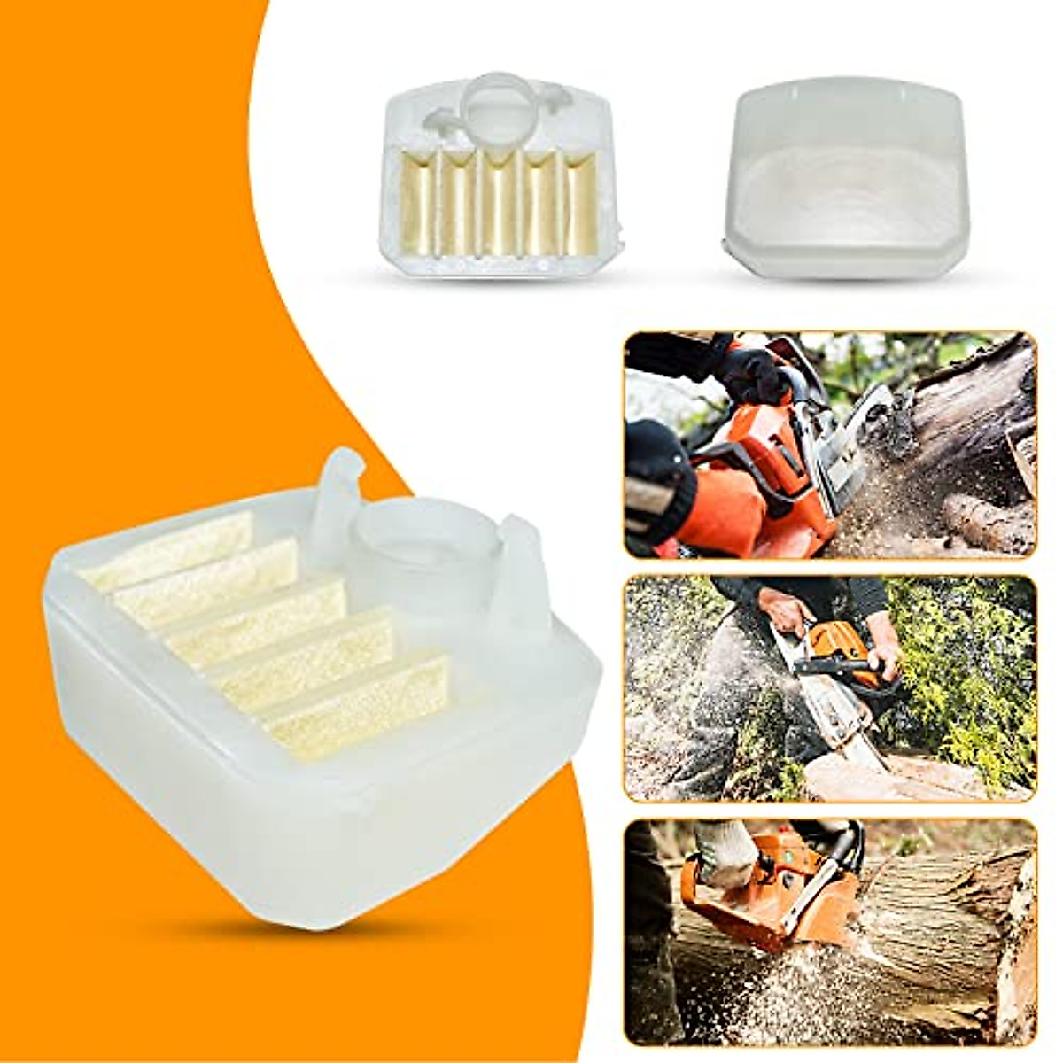 Air Filter Bar Nuts Fuel Filter Spark Plug For Husqvarna 340 345 346 XP 350 351 353 Chainsaw 537024003