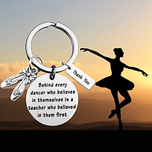 MAOFAED Dance Teacher Gift Cheer Coach Gift Dance Team Gift Dance Teacher Appreciation Gift (Dance Teacher)