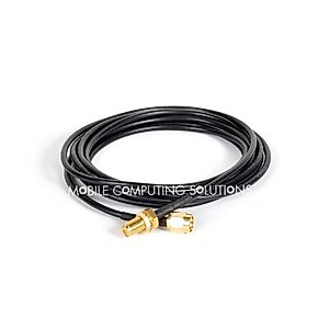 Mo-Co-So 4M/13' RP-SMA Male to RP-SMA Female WiFi Antenna Extension Cable RPSMA