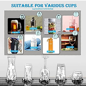 Zamazingoo Glass Rinser for Kitchen Sink, 2023 Newest Black Kitchen Faucet, Quick Cup Washer, High Pressure Cup Cleaner, Baby Bottle Washer for Home/Bar/Cafe/Restaurant, Matte Black