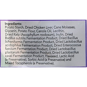 Vet's Best Probiotic Soft Chews Dog Supplements, 30 Day Supply