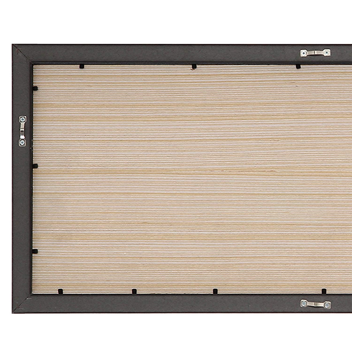 Fuji Boeki 10523 Full-Length Wall Mirror, Height 35.4 inches (90 cm), Brown, Wood, Shatterproof