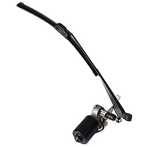 Electric Windshield Wiper Motor Kit, 12V Motor ATV UTV Windshield Washer Bottle Pump 90° Sweep for Golf Cart Polaris RZR Ranger 2017-2019 Can Am X3 Kawasaki MULE TERYX KUBOTA RTV More