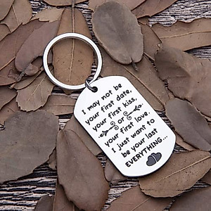 Christmas Gifts for Men, Stocking Stuffers for Him Men I Love You Gifts for Him Anniversary Birthday Keychain Gifts for Husband Boyfriend Valentines Gifts for Him from Wife Girlfriend